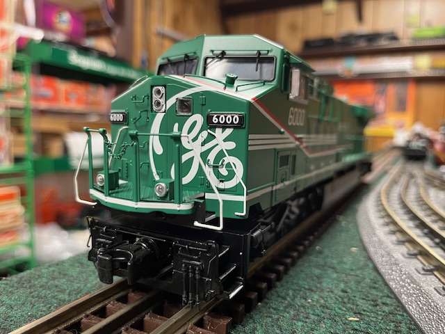 MTH - AC6000 Diesel Engine w/Proto-Sound 3.0 - G.E. Demonstrator Cab No ...