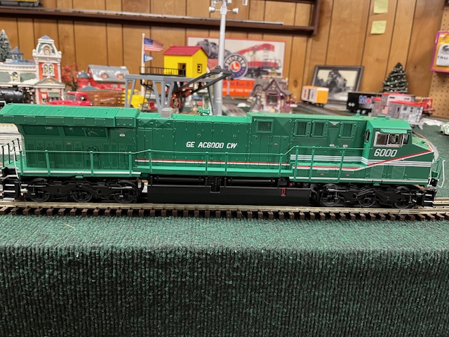 MTH - AC6000 Diesel Engine w/Proto-Sound 3.0 - G.E. Demonstrator Cab No ...